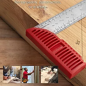 Kapro Set Legend Try with Mitre Square with Stainless Steel Blade & Handy Pocket Level - 4"