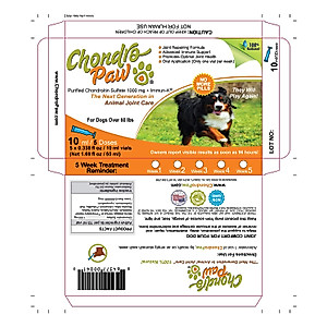 ChondroPaw Joint Care Supplement for Dogs Over 60 lbs (10 mL)