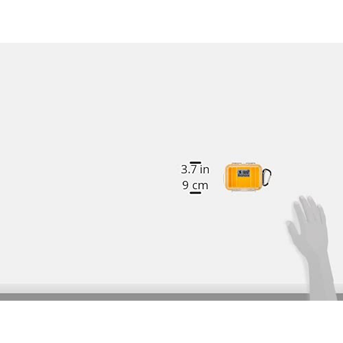 Pelican 1010 Micro Case (Yellow/Clear)