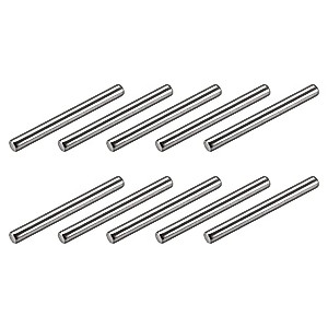 METALLIXITY Dowel Pin (2x20mm) 15Pcs, 304 Stainless Steel Shelf Support Pegs Pin Fastener Elements - for Metal Devices, Furniture Installation, Industrial, DIY