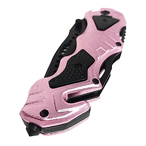 Wartech YC-S-7006-PK Spring Assisted Rescue Knife