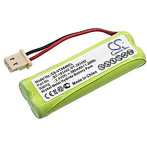 Replacement Battery Compatible for V Tech DS6472-6 DS6425-2 CS6114 DS6422 DS6426 CS6114-2 DS6423 LS6425 89134801 LS6405 (500mAh/2.4V), BATT183482 89-1348-01-00 89-1348-01 BT-283482 BT183482 Battery