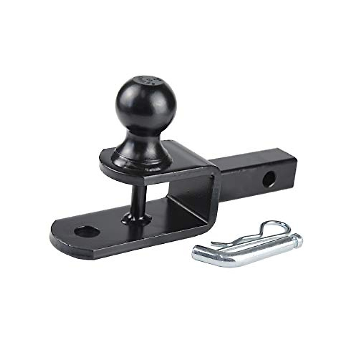 TOPTOW ATV/UTV Trailer Hitch Towing Ball Mounts , 2-Inch Ball, Clevis Pin , Fits 1 1/4-Inch Receiver