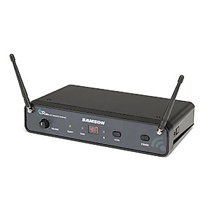 Samson Technologies Concert 88x Presentation Wireless System with LM5 Lavalier Microphone (D Band), Black