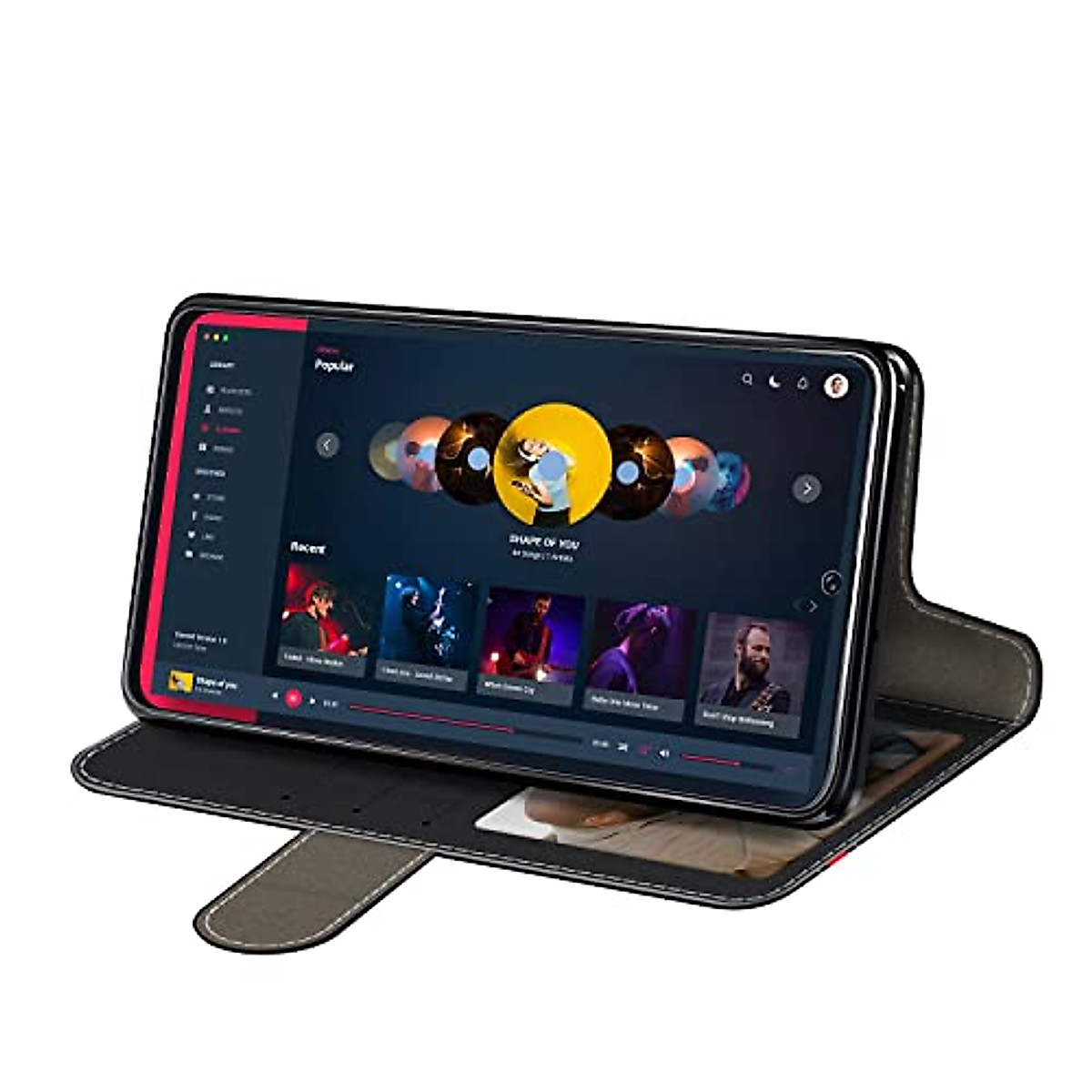 MILEGAO for Infinix Note 30 VIP Flip Cover, Magnetic Buckle Multicolor Business PU Leather Phone Case with Card Slot, for Infinix GT 10 Pro 5G 6.67 inches