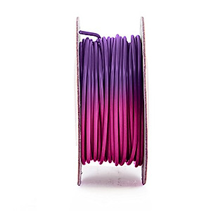 Gizmo Dorks ABS Filament 1.75mm 200g for 3D Printers, Heat Color Change Purple to Pink