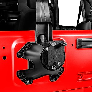 ZORASEN Spare Tire Relocation Bracket Spare Tire Carrier Spacer Fit for 2007-2018 Jeep Wrangler JK