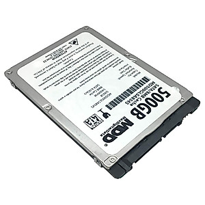 MaxDigitalData 500GB 8MB Cache 5400RPM SATA 6.0Gb/s (7mm) 2.5" Notebook Hard Drive (MD500GLSA854S) - 2 Year Warranty