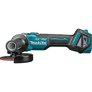 Makita XAG17ZU 18V LXT® Lithium-Ion Brushless Cordless 4-1/2” / 5" Cut-Off/Angle Grinder, with Electric Brake and AWS®, Tool Only