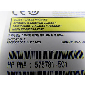 HP 615646-001 575781-501 TS-H653 DVD±RW DL Writer lightscribe SATA Optical Drive