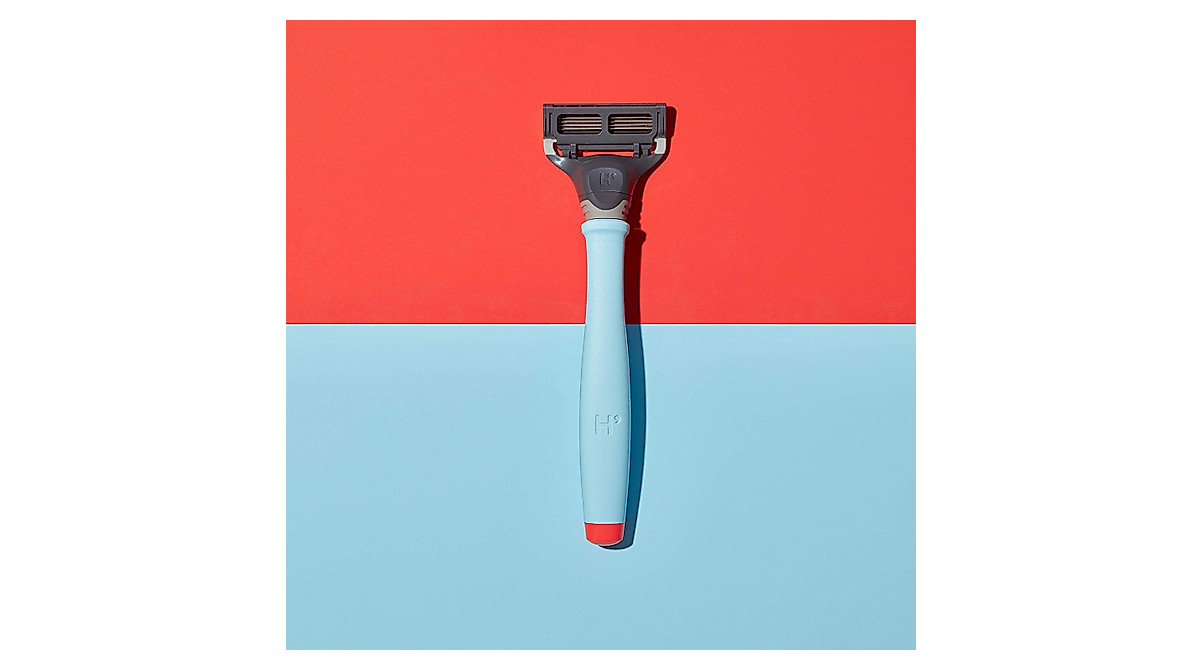 Harry's Buoy Blue Razor Starter Set for a Perfect Shave