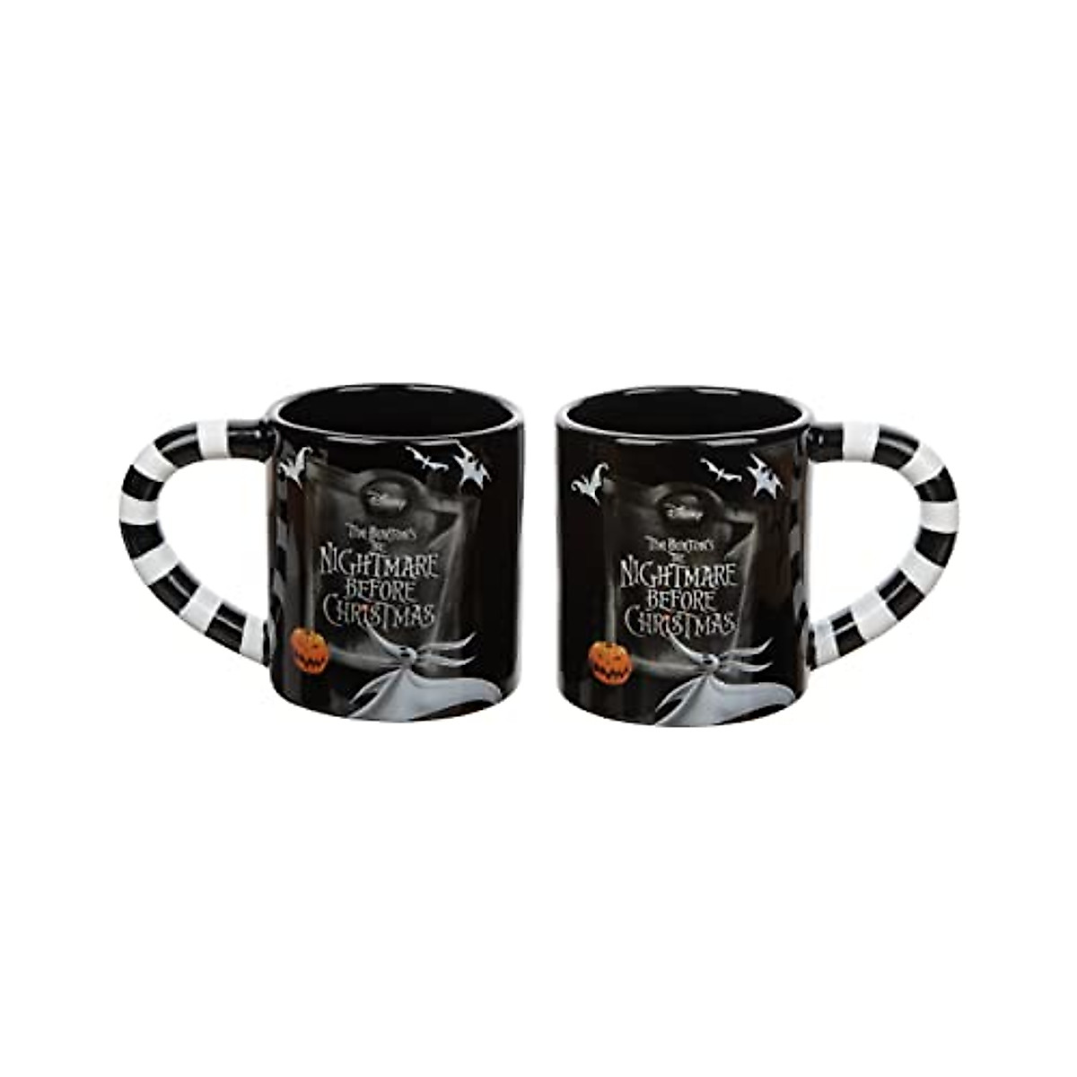 Jack Skellington & Sally Disney 2-Piece Ceramic Mug Set