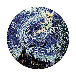Disney Peter Pan Tinkerbell Starry Night Flight PopSockets Swappable PopGrip