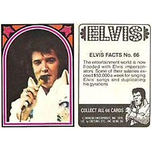 1978 Elvis Presley Unopened Trading Card Pack
