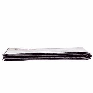 Big Skinny Men's Slimline Leather Bi-Fold Slim Wallet, Holds Up to 25 Cards, One Size, Black