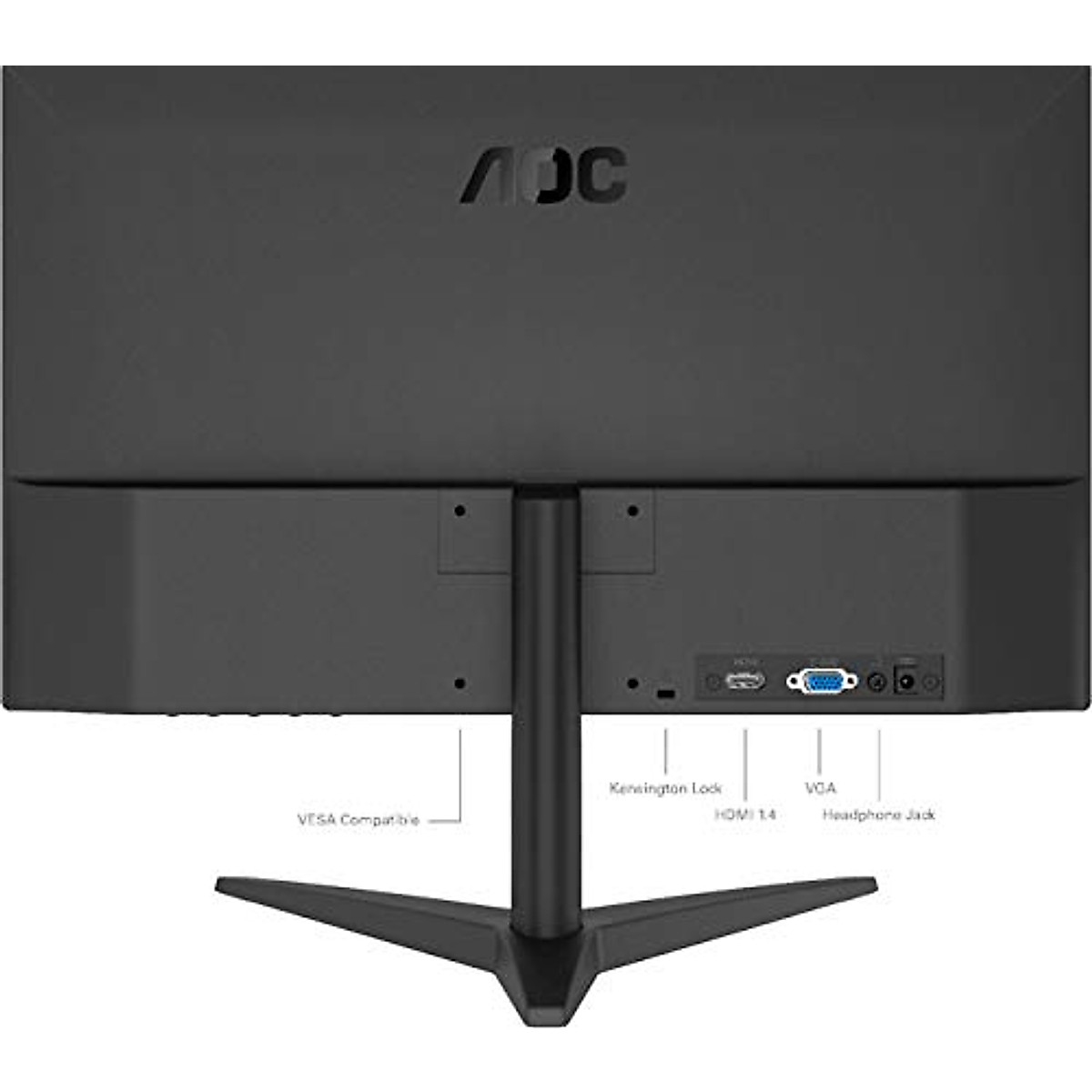 Aoc 24B1XHS-B-R Recertified Aoc 23.8in Display (Renewed)