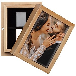 Wood Elite Flash Drive Box with Photo