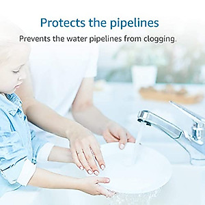 AQUA CREST 3US-PF01 Under Sink Water Filter, NSF/ANSI 42 Certified Replacement for Advanced Filtrete 3US-PF01, 3US-MAX-F01H, Delta RP78702, Manitowoc K-00337, K-00338 Water Filter, 2 Pack, No.AQU-WF00