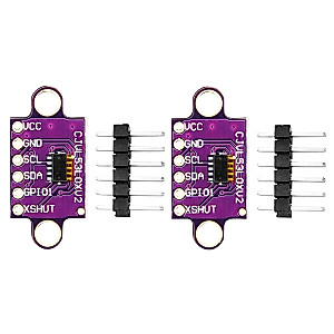 DaFuRui VL53L0X Time-of-Flight Distance Sensor Breakout GY-VL53L0XV2 (ToF) Laser Ranging Module I2C IIC Compatible for Arduino