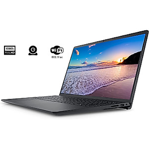 Dell Newest Inspiron 15 3511 Laptop, 15.6" FHD Touchscreen, Intel Core i5-1035G1, 12GB RAM, 256GB PCIe NVMe M.2 SSD, SD Card Reader, Webcam, HDMI, WiFi, Windows 11 Home, Black