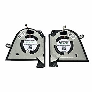 QUETTERLEE New Laptop CPU+GPU Cooling Fan for ASUS Zephyrus GA503 GA503Q GA503QS GA503QE GA503QM GA503QR GA503QC GU603H GU603HR GU603HM GU603ZW GU603Z GU603ZM GU603ZX Series FN22 FN23 12V Fan
