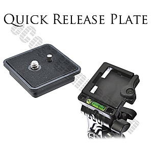 60" Pro Series Professional Camera Tripod for Canon, Nikon, Sony, Samsung, Olympus, Panasonic & Pentax + eCost Microfiber Cloth