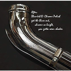 Blue-Job® Chrome Polish - Perfect for Your Motorcycle! One Polish for All Your Needs