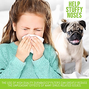 Durabasics 4 Pack of Premium Humidifier Filters - Compatible with Honeywell Humidifier Filter HAC-504, HAC-504AW & Honeywell Filter A - Replacement for Honeywell Humidifier Filters Replacement Filters