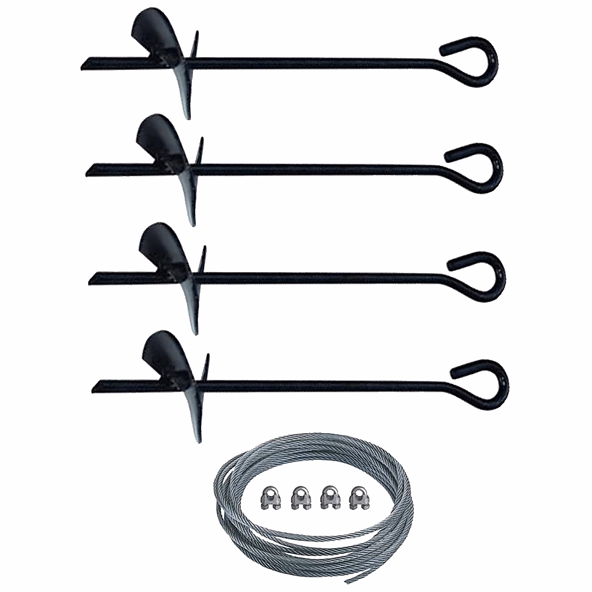 Minute Man Anchor Kit for Storage Shed