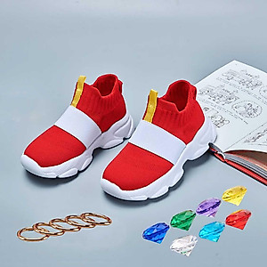 Shoes for Boys Girls Kids Children Red Running Walking Sneakers Tennis Shoes Birthday Party Gift