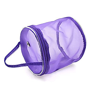 Ciieeo Travel Accessories Travel Tote Bags Yarn Storage Case Empty Mesh Yarn Bags Round Mesh Storage Bag Accessories Storage Tote Bags for Storing Travel Tote Bag Travel Tote Bags