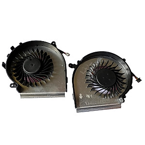 CPU Cooling Fan + Gpu Cooling for Msi Ge72 Ge62 2QD 2QE Pe60 Pe70 Gl62 Gl72 Gp72 Gp62, 2 Fans PAAD06015SL N302 N303