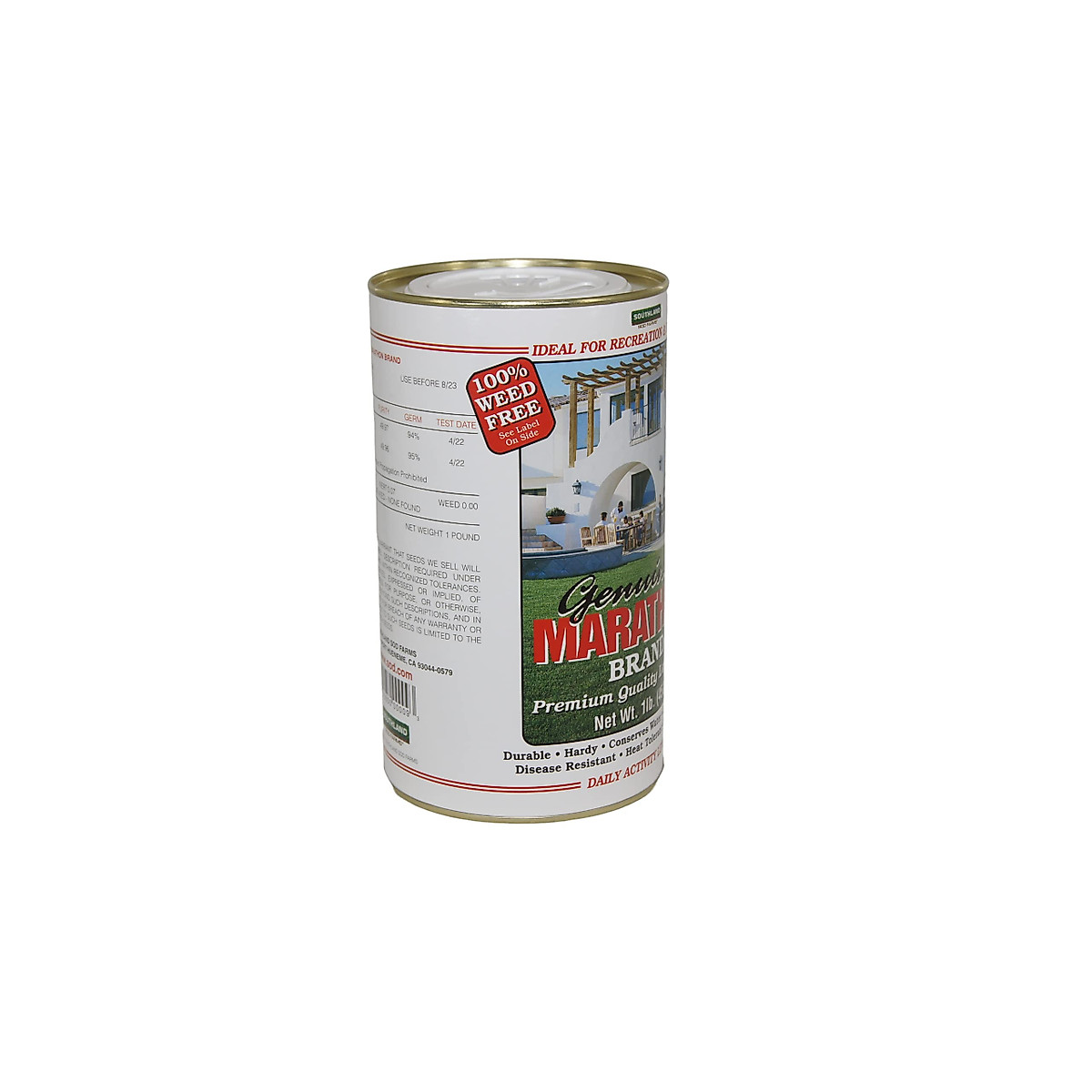 Marathon Grass Seed Can, 1 lb