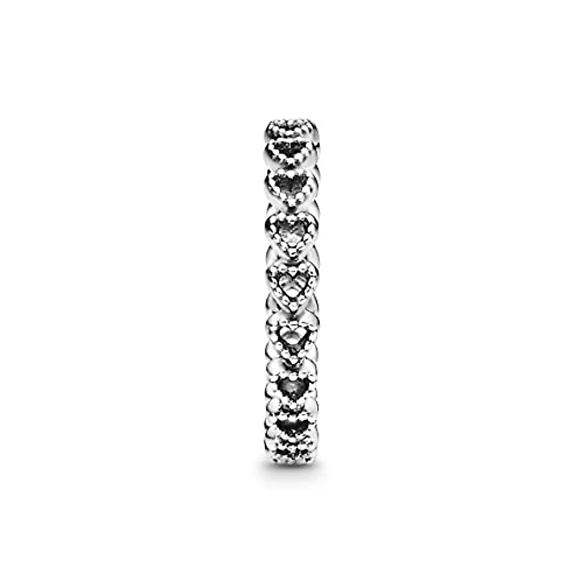 PANDORA Linked Love Ring, Sterling Silver, Size 7