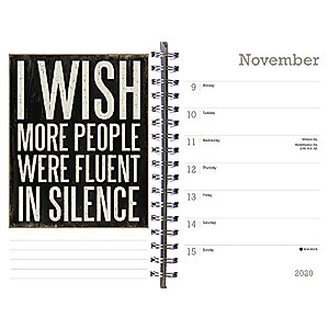2021 Words to Live By 16-Month Weekly Planner