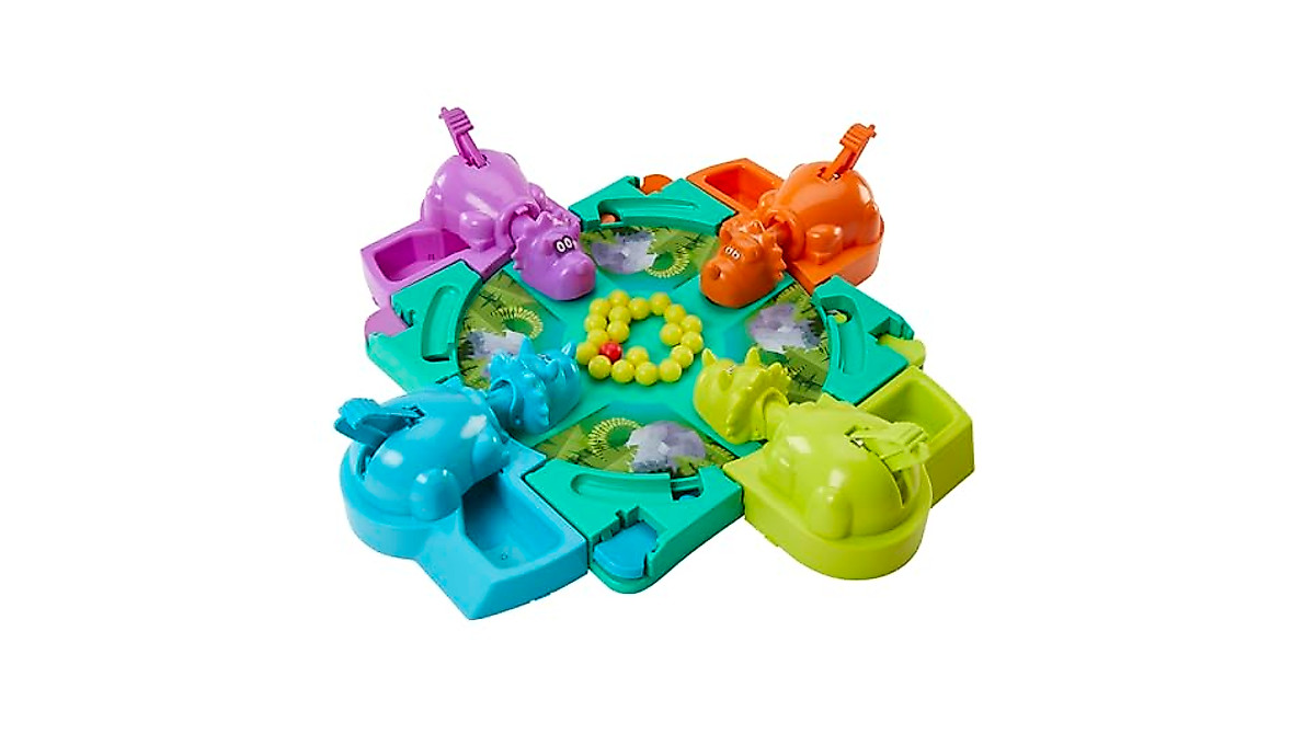 Hungry Hungry Hippos Dino Edition - Fun Board Game