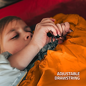 MalloMe Sleeping Bags for Adults Cold Weather & Warm - Backpacking Camping Sleeping Bag for Kids 10-12, Girls, Boys - Lightweight Compact Camping Essentials Gear Accessories Hiking Sleep Must Haves