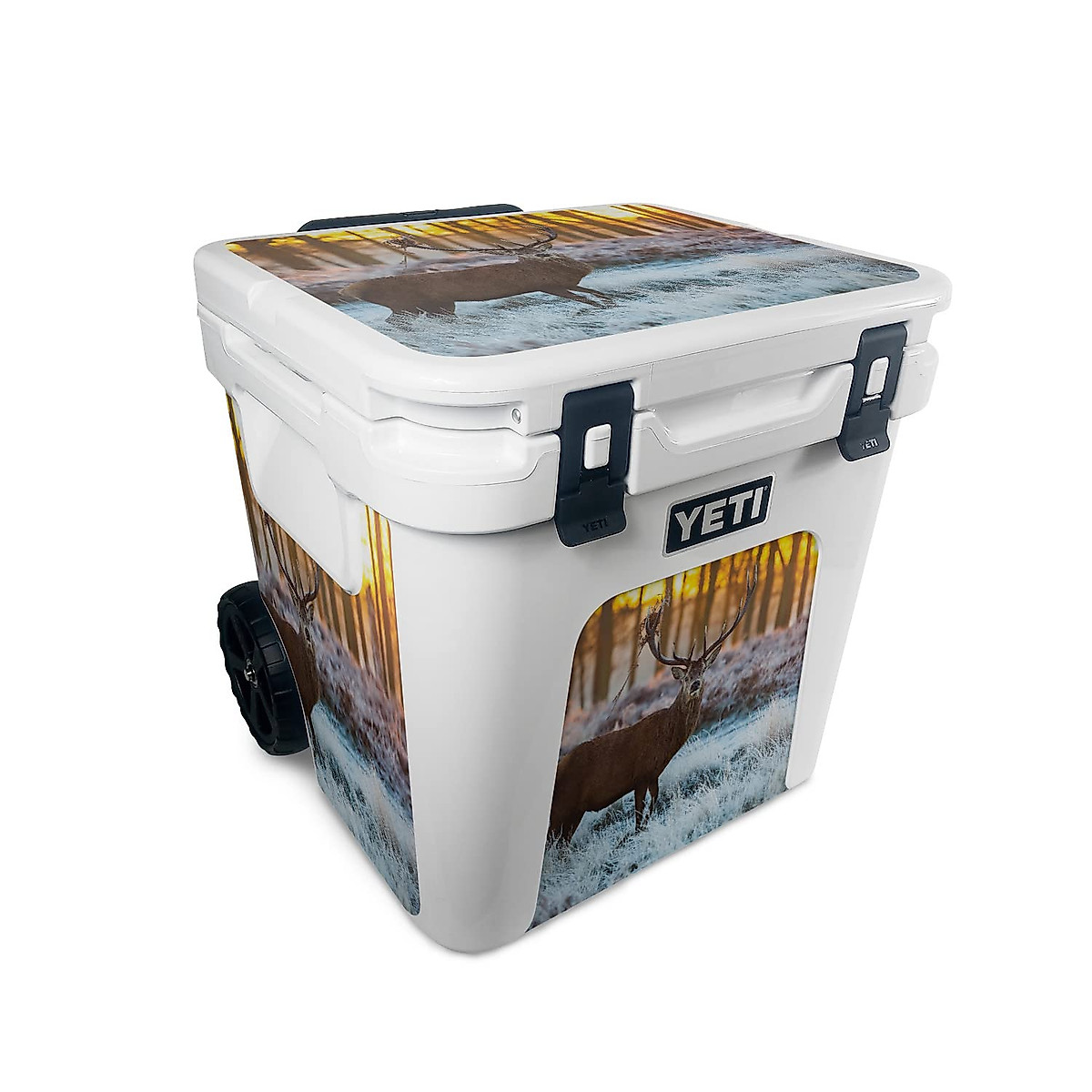 MightySkins Skin Compatible with Yeti Roadie 48 Wheeled Cooler - Buck | Protective, Durable, and Unique Vinyl Decal wrap Cover | Easy to Apply, Remove, and Change Styles | Made in The USA