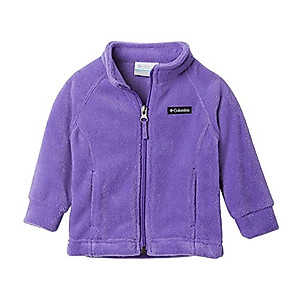 Columbia Baby Girls Benton Springs Fleece Jacket, Grape Gum, 2XS