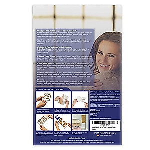 Powerful Moth Traps for Clothes Moths | Including Refills for 9 Months Protection! | Best Catch-Rate for Clothes Moth and Carpet Moth Traps on The Market