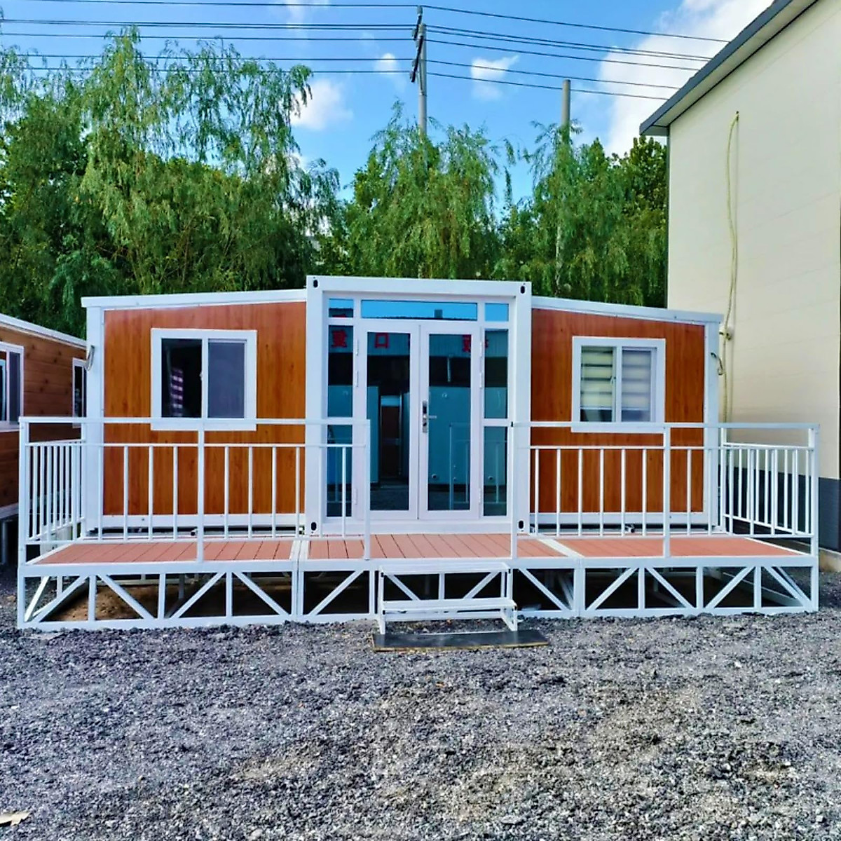 20ft Portable Prefabricated Tiny House | Customizable, Expandable and Moveable | Modular Container Folding House for Hotel, Office, Stall, Villa, Shop, Warehouse, etc