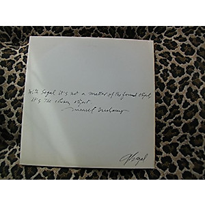 GEORGE SEGAL Remembrance of Marcel 1973 Signed