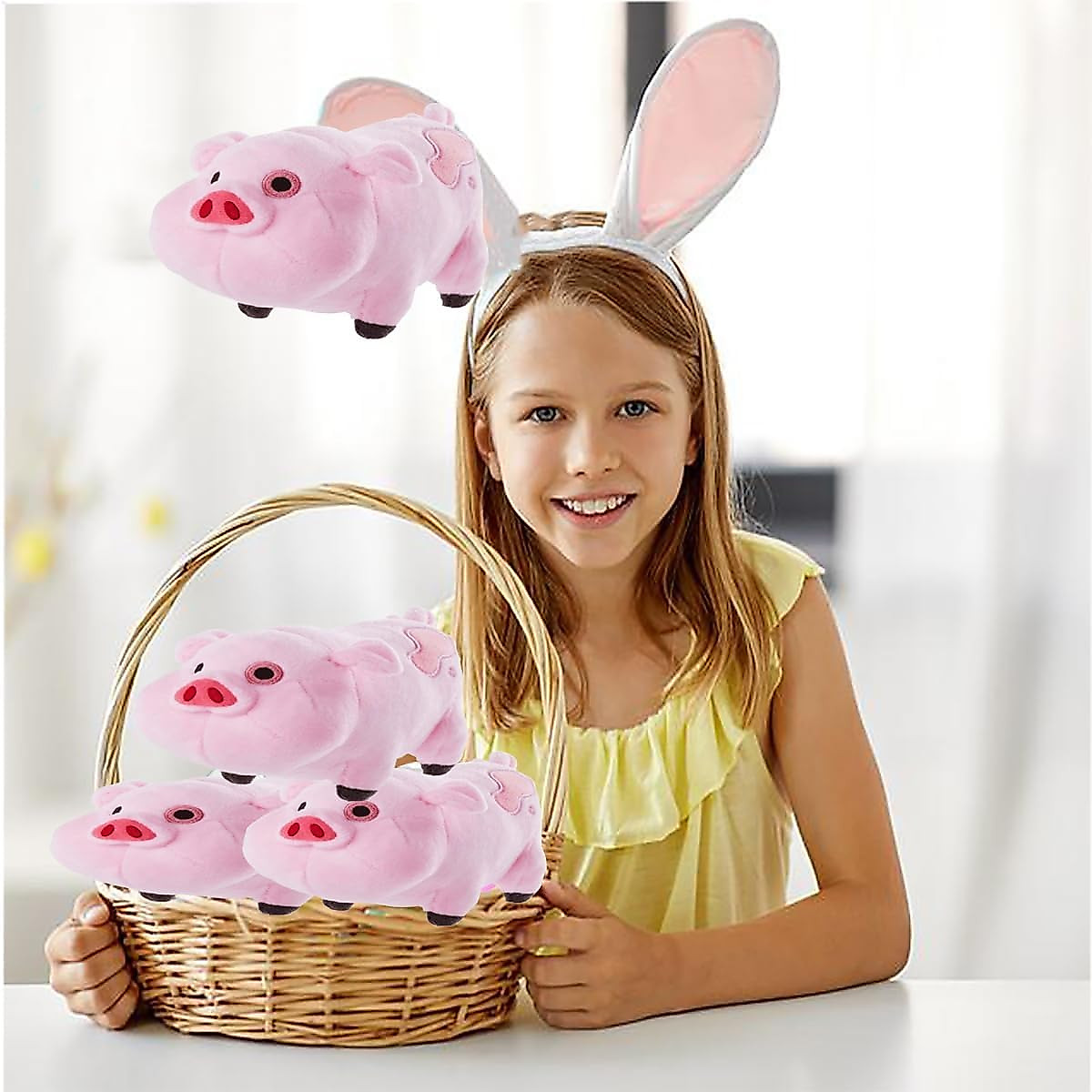 Gravity falls Waddles Pig Mabel Barfing Gnome Plushes Dolls Kids Toy 7" with Tag (Waddles Pig)