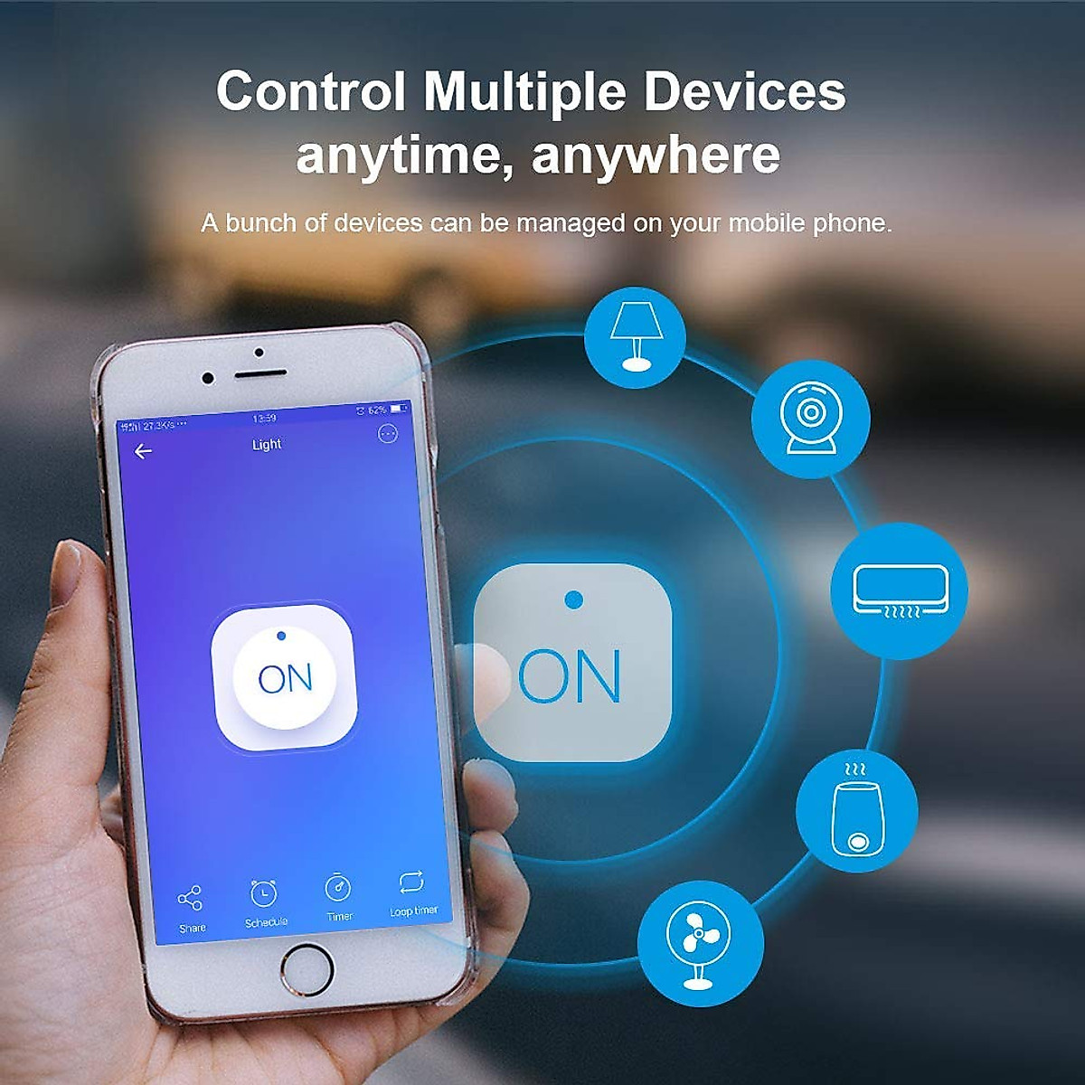 SONOFF S31 Lite 15A WiFi Smart Plug ETL Certified, Smart Outlet Socket, Works with Alexa & Google Home Assistant, IFTTT Supporting, No Hub Required, 2.4 Ghz WiFi Only 1-Pack