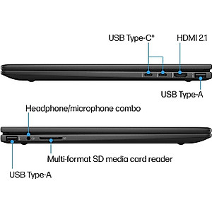 HP Envy 2-in-1 15.6" FHD Touchscreen Laptop, 6-Core AMD Ryzen 5 7530U(up to 4.5GHz), 8GB RAM 512GB PCIE SSD, Backlit Keyboard, Fast Charge, HDMI USB A&C, Windows 11 H W/GM Accessory