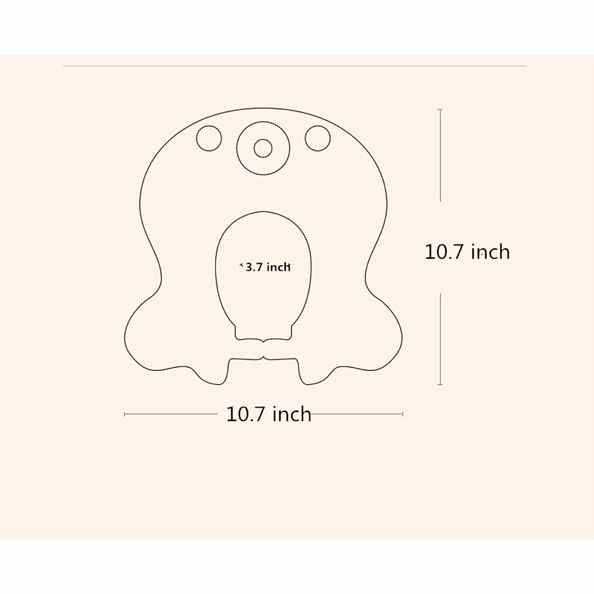 Bath Shower Visor Protection Soft Cap for Shower and Bath Time Safety for Toddlers, Baby and Children Above 6 Months (Blue)