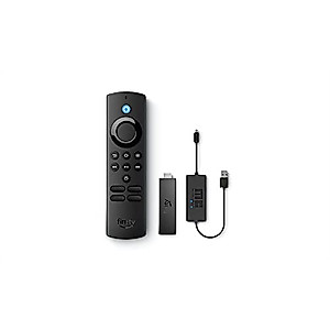 Amazon Fire TV Stick Lite Essentials Bundle with USB Power Cable