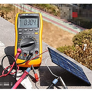 Fielect Mini Solar Panel 6V 1.5W Polycrystalline Solar Epoxy Cell Charger DIY Solar System Kit for Light Toys Charger 110x110mm 1Pcs