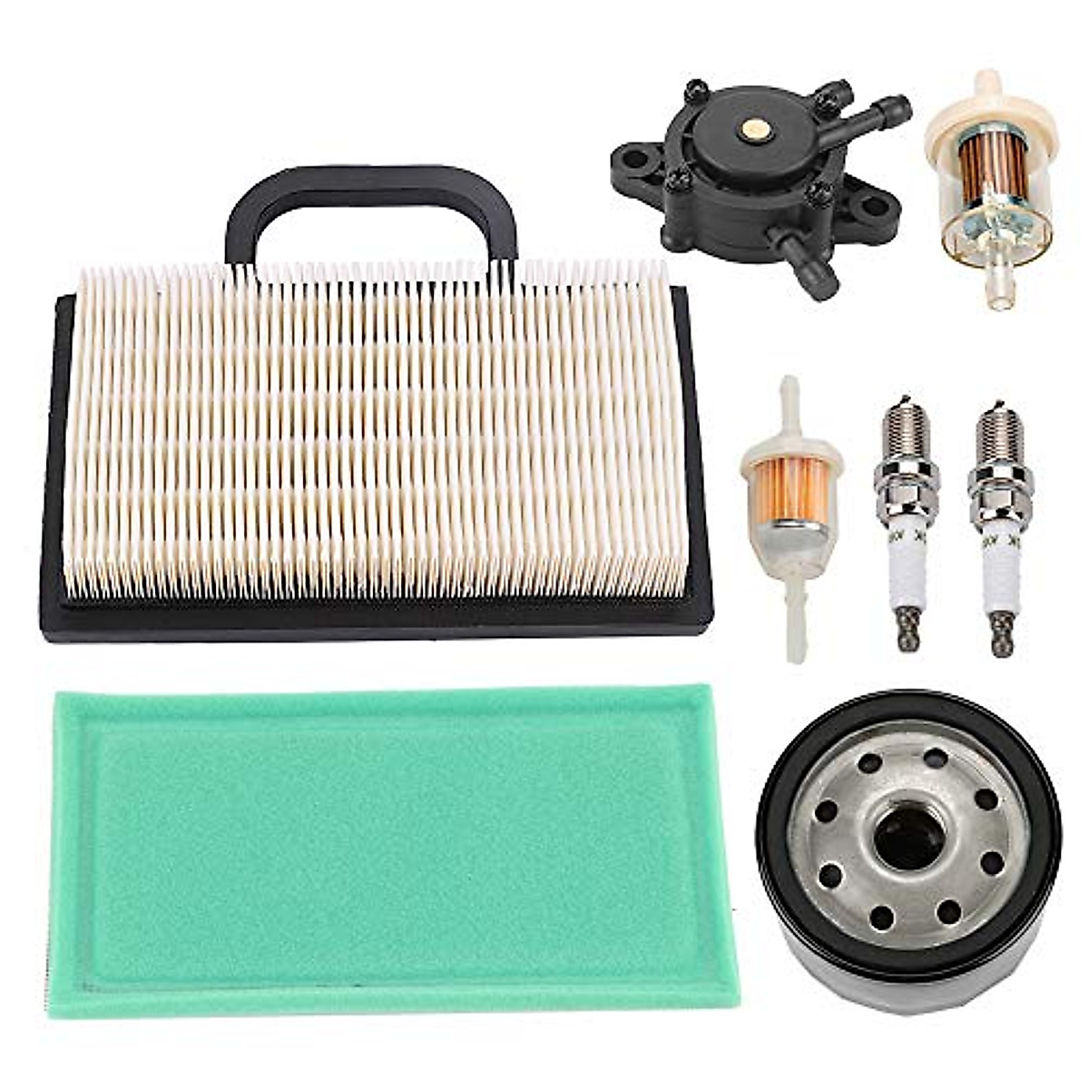 698754 273638 Air Filter for Briggs and Stratton 499486S 695667 492932 808492 808656 Intek Extended Life V-Twin 18-26 HP LA135 LA120 LA130 Lawn Mower Tractor