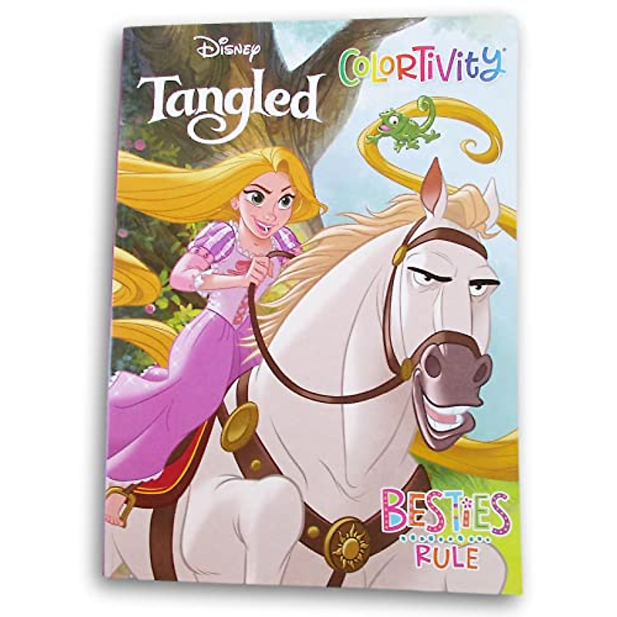 Tangled Rapunzel Coloring Fun & Activity Book - 64 Pages - Cover Varies (Identical Contents)